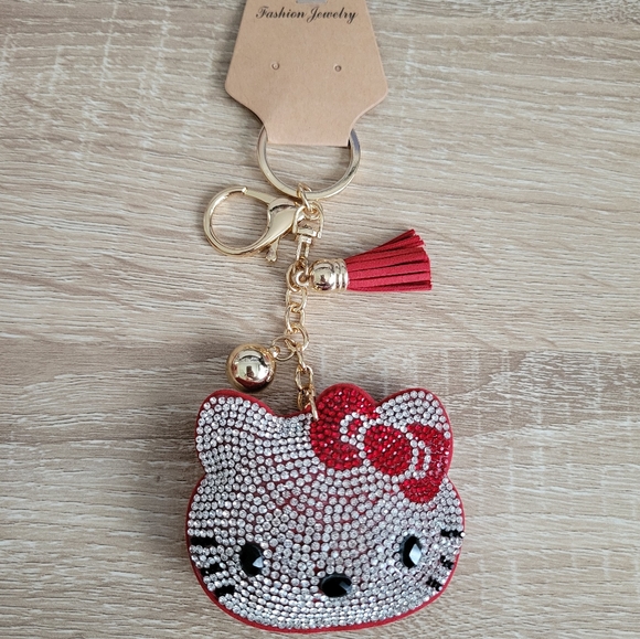 Bags | Bling Bag Charmkeychain | Poshmark